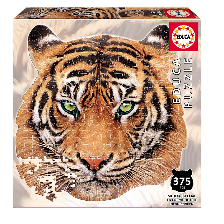 Puzzle EDUCA: Puzzle de 375 piezas tigre ( Ref: 0000018475 ) en ...