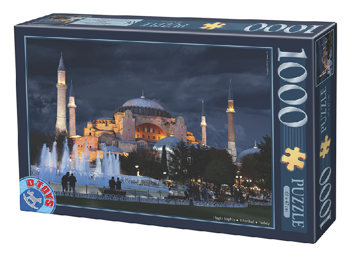 Puzzle D-TOYS: Puzzle de 1000 piezas Turquia Istabul Sophia ( Ref ...