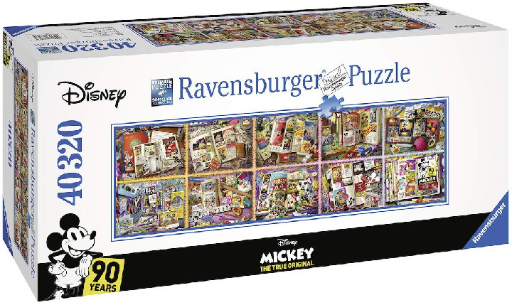 Puzzle RAVENSBURGER: Puzzle de 40320 piezas Mickey Mouse ( Ref ...