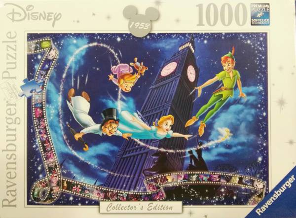 Puzzle RAVENSBURGER: Puzzle de 1000 piezas Peter pan ( Ref: 0000019743 ...