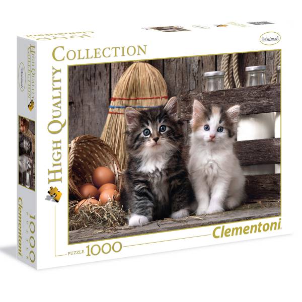 Puzzle CLEMENTONI: Puzzle de 1000 piezas Gatos ( Ref: 0000039340 ) en ...