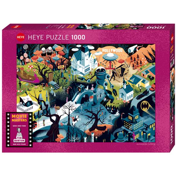 Puzzle HEYE: Puzzle de 1000 piezas Movie Masters Steven Spielberg ( Ref ...