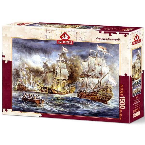 Puzzle ART PUZZLE: Puzzle de 1500 piezas Batalla Naval ( Ref ...