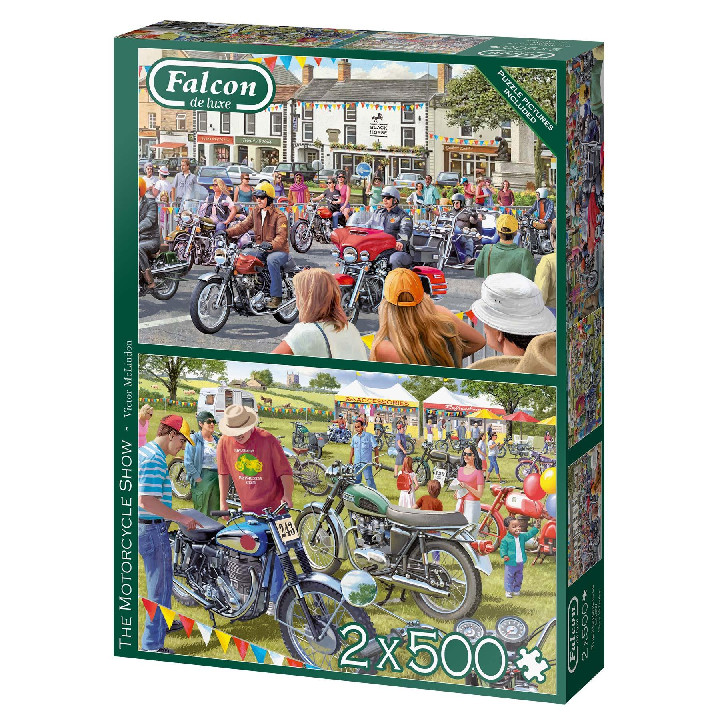 Puzzle JUMBO: Puzzle de 500 piezas Festival de motos ( Ref: 11312 ) en ...