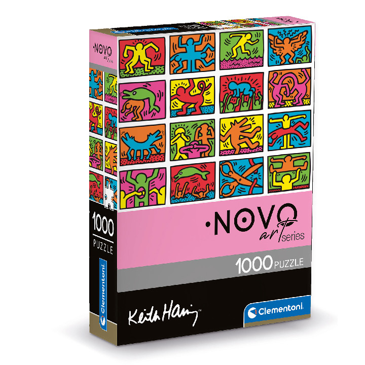 Puzzle CLEMENTONI: Puzzle de 1000 piezas Keith Haring (1) ( Ref: 39755 ...