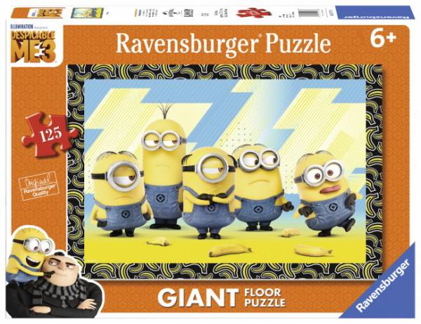 Puzzle RAVENSBURGER: Puzzle de 125 piezas Puzzle Minions ( Ref ...