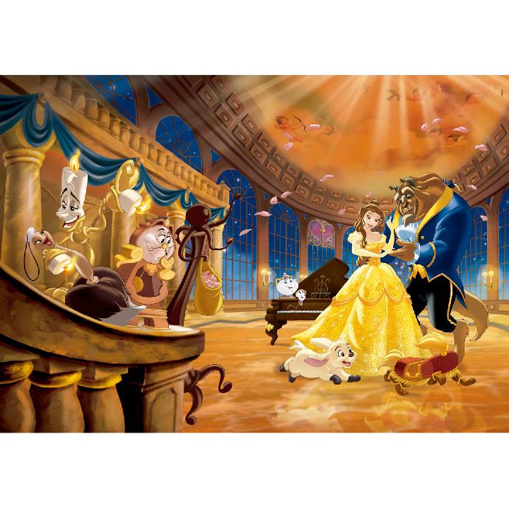 Puzzle CLEMENTONI: Puzzle de 1000 piezas La bella y la bestia* ( Ref ...