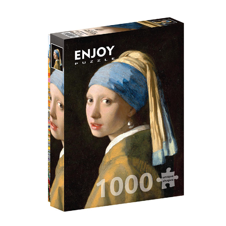 Puzzle ENJOY: Puzzle de 1000 piezas La joven de la perla ( Ref: 181164 ...