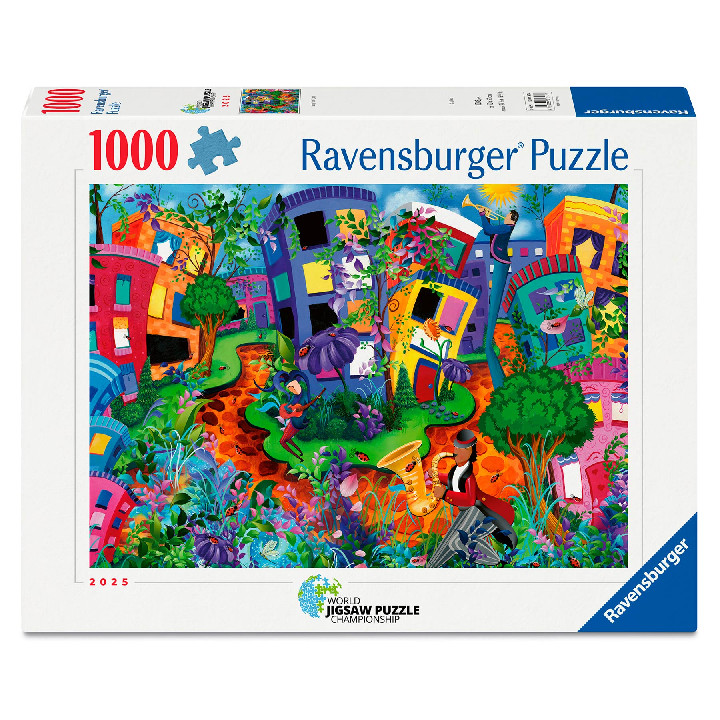 Puzzle RAVENSBURGER: Puzzle de 1000 piezas Lady Bug Lane ( Ref ...