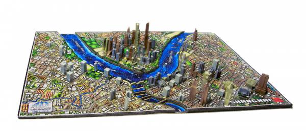 Puzzle CITYSCAPE: Puzzle de 1200 piezas 4D Shanghai ( Ref: 0000040040 ...